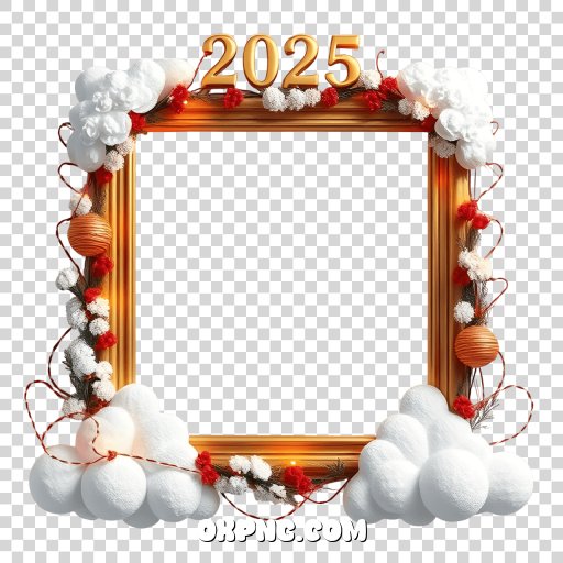 Year 2025 Photo Frame - Royalty Free PNG Images - OXPNG
